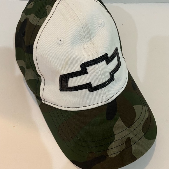 infinity headwear | Accessories | Chevy Camo White Adjustable Baseball ...